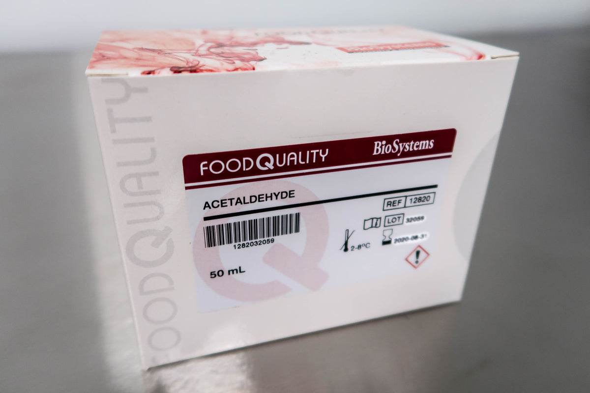 Acetaldehyde, reagent kit for wine and beer – Admeo